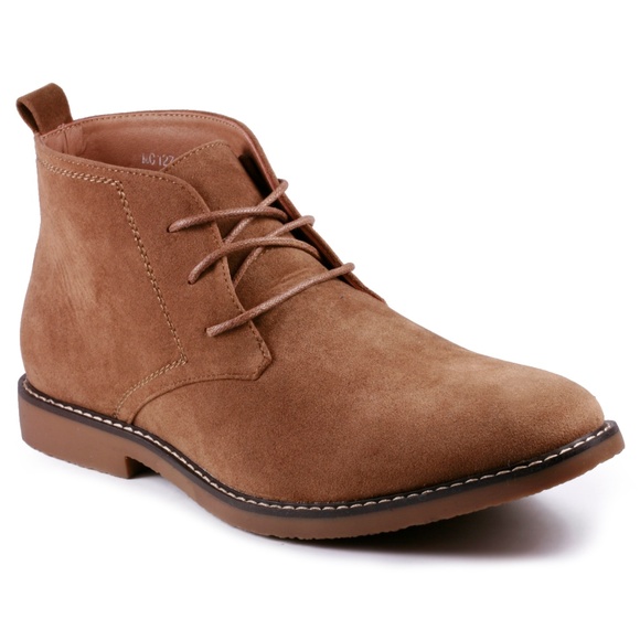 Metrocharm | Shoes | Metrocharm Mens Taupe Lace Up Ankle Fashion Boot ...